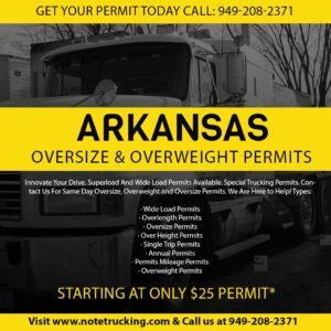 Arkansas Oversize Permits – Oversize Permit Agency Illinois